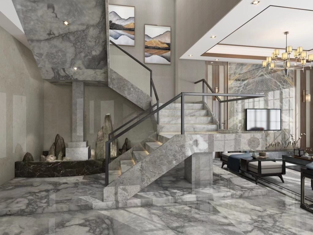 Grey Marble Slabs Good Price - Pan-Asian SFS Stone