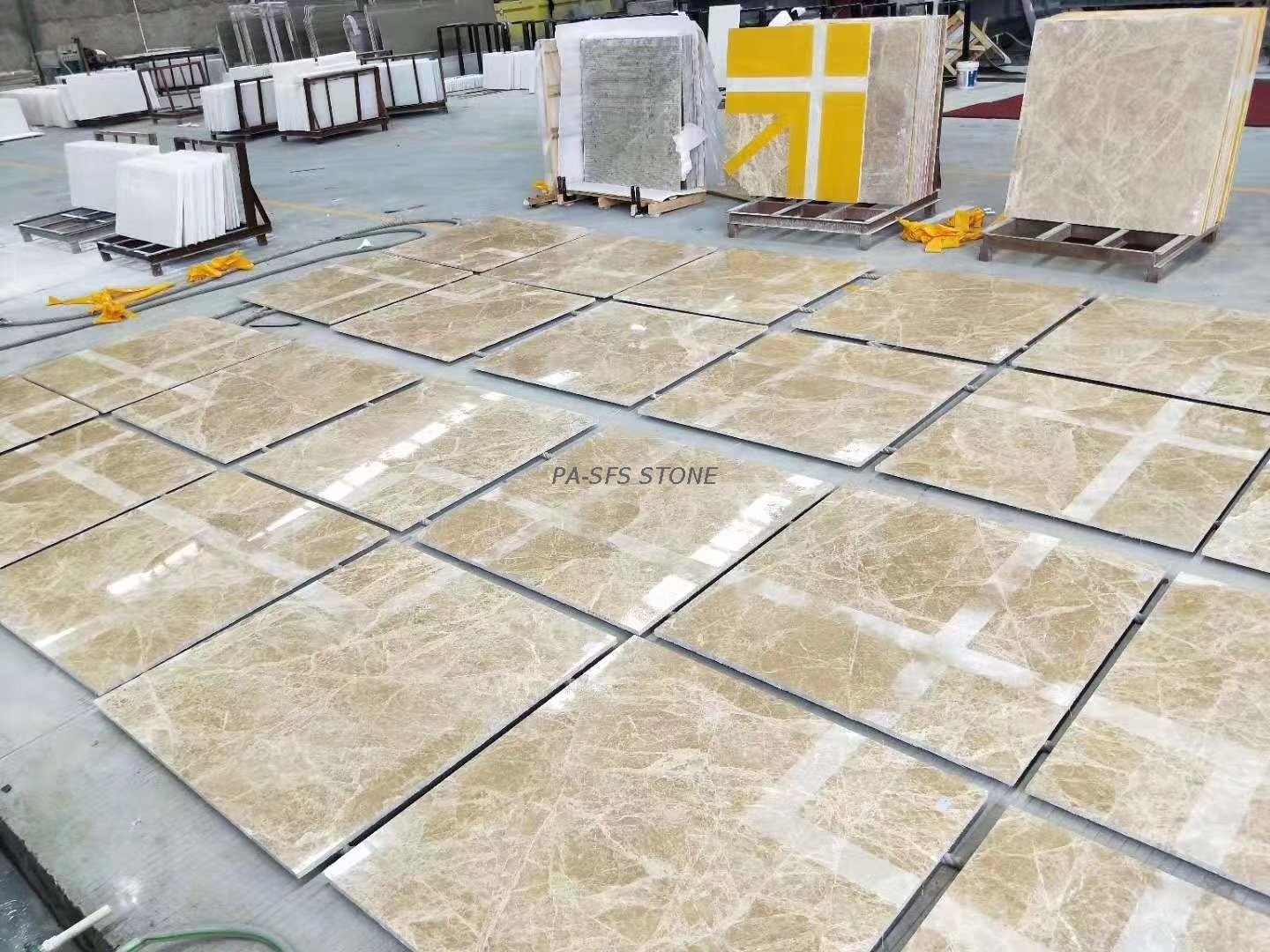 Light Emperador Marble Slabs - Pan-Asian SFS Stone